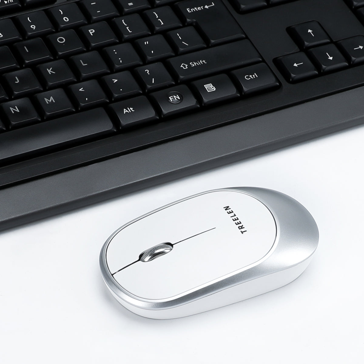 Treelen , Computer Mouse 18 Months Battery Life Cordless Mouse, 5 Leve ...